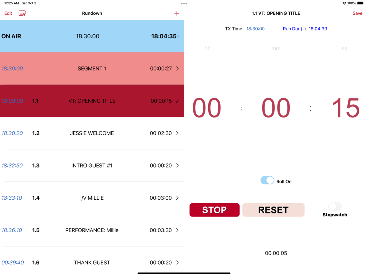 TV Production Apps – Making professional apps for TV Production