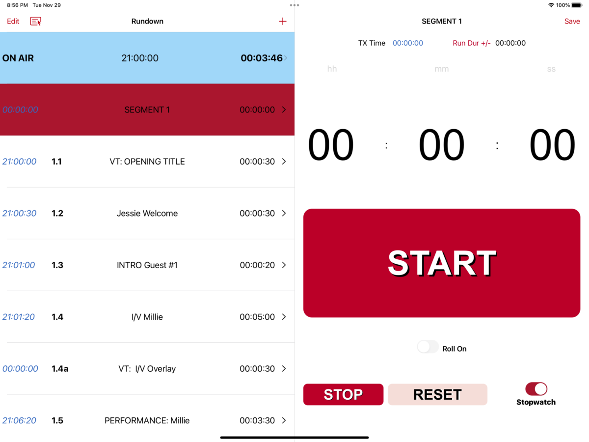 TV Production Apps – Making professional apps for TV Production